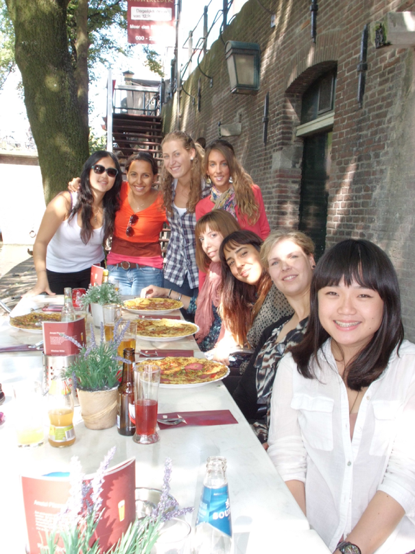 Tio's international exchange students discover Utrecht