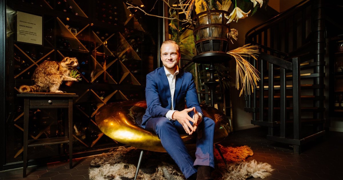 Pieter eigenaar van sterrenrestaurant Joelia in Rotterdam - Tio