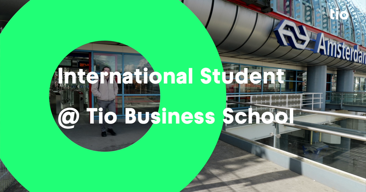 International student (Istanbul) studies @ Tio Business School